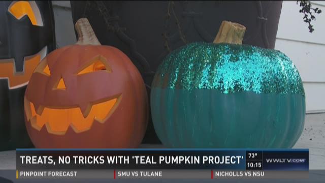 Teal Pumpkin Project lights the way to a safer Halloween | wwltv.com